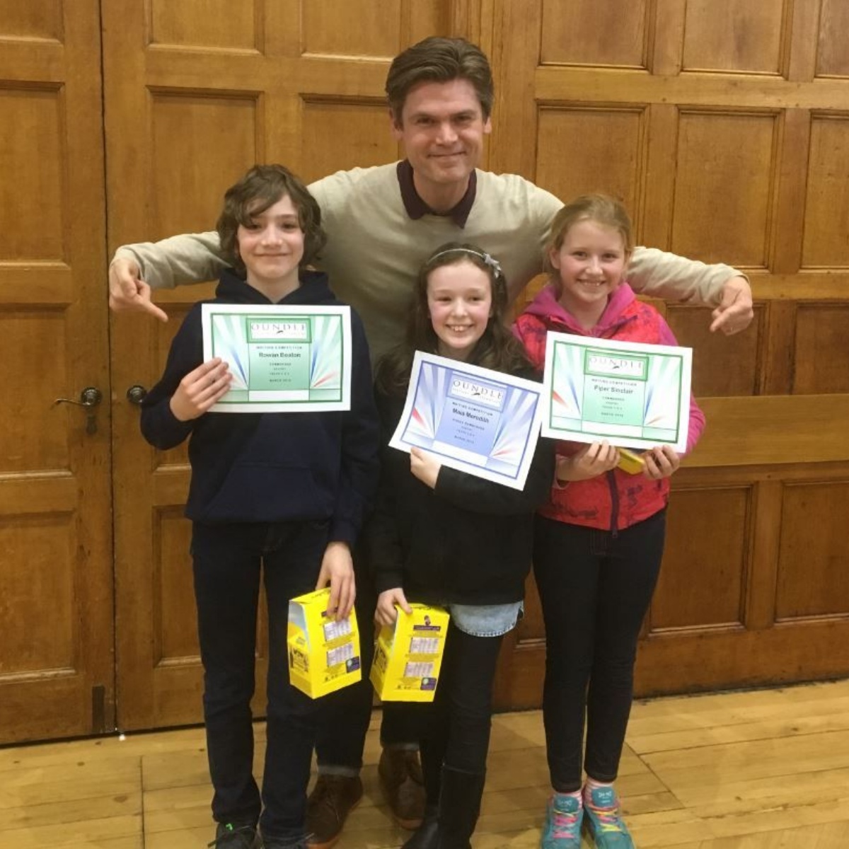 Kings Cliffe Endowed Primary School - Winning big at the Oundle Festival